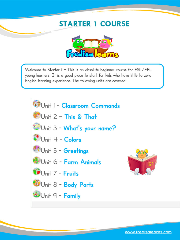 Starter 1 | PDF
