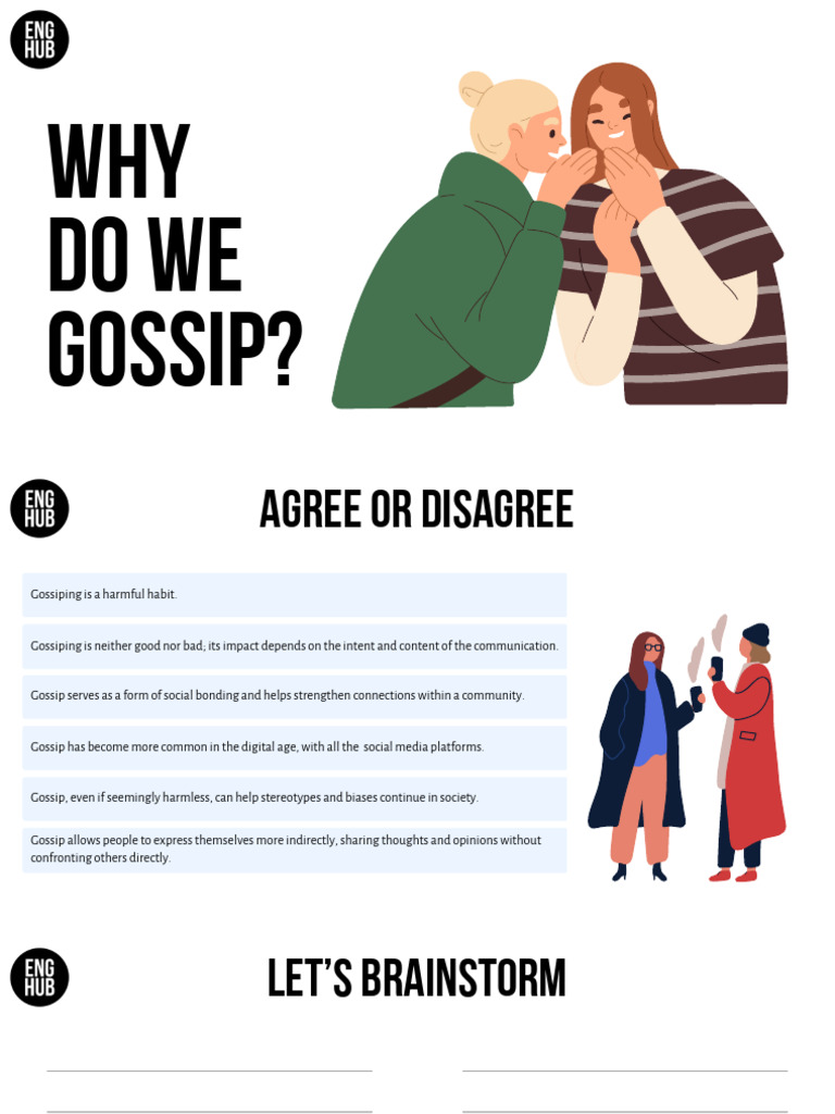 B1 Why Do We Gossip SV | PDF | Social Psychology