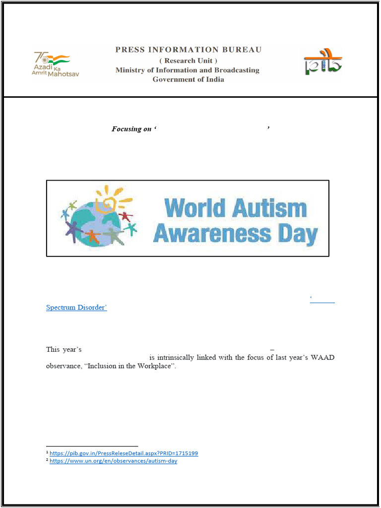 Autism Pdf Autism Spectrum Intellectual Disability