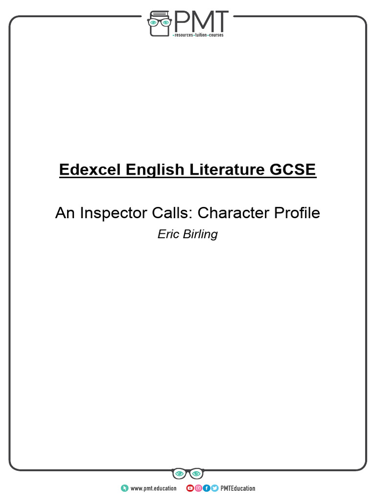 Eric Birling | PDF | Psychology | Social Psychology