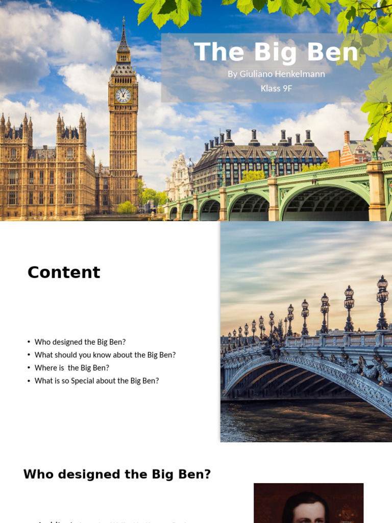 The Big Ben 5 | PDF