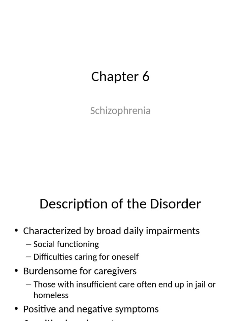 Schizophrenia | PDF | Schizophrenia | Mental Disorder