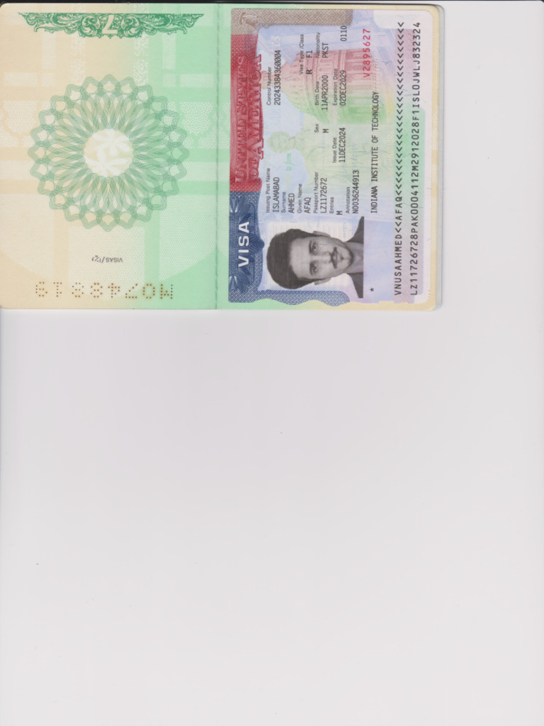 Afaq Visa | PDF