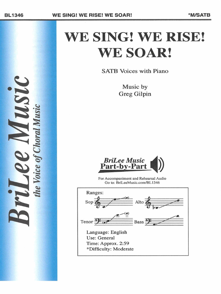 We Sing We Rise We Soar | PDF