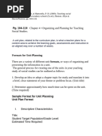 QCAA Unit Plan Template | PDF | Curriculum | Learning