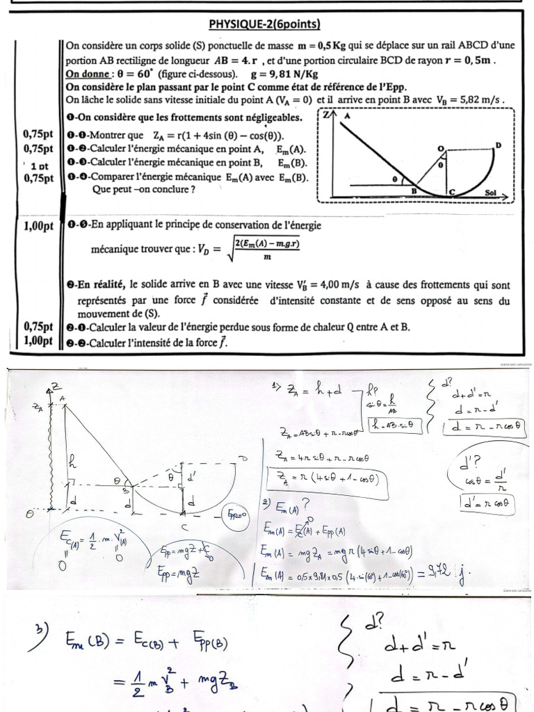 Em - Ex Corrigé | PDF