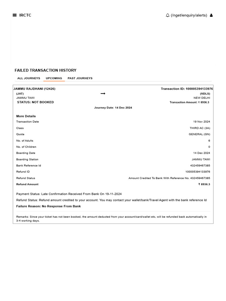 IRCTC Next Generation Eticketing System | PDF | Payments | Banking Technology