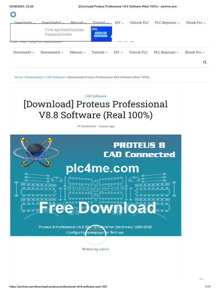 (Download) Proteus Professional V8.8 Software (Real 100%) | PDF | Programmable Logic Controller ...