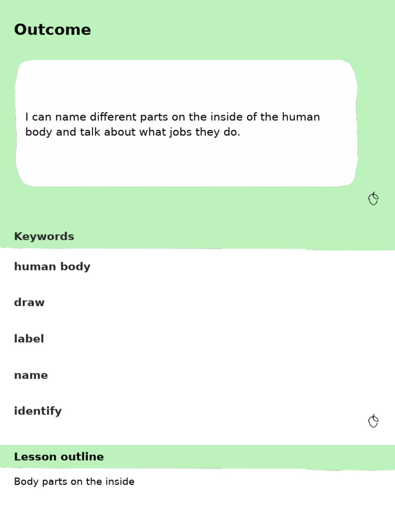 Body Parts Inside | PDF | Heart | Lung