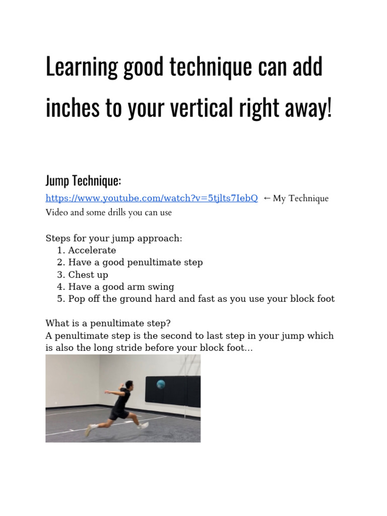 Technique breakdown - Hops for Hoops | PDF