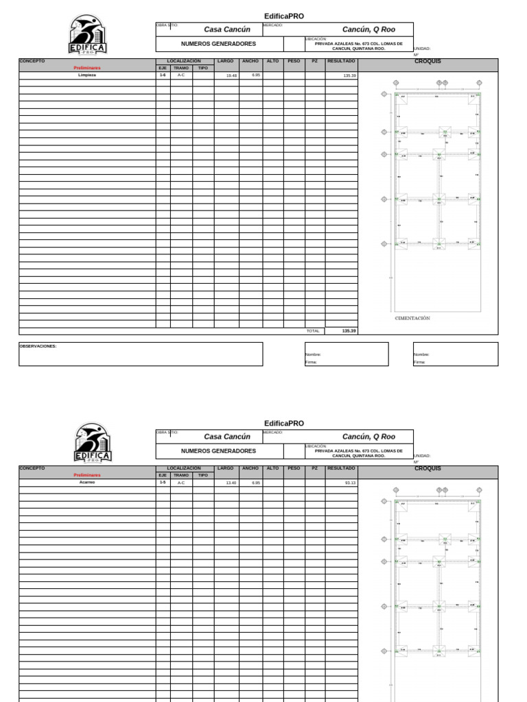 Generador Preliminares y Pu | PDF