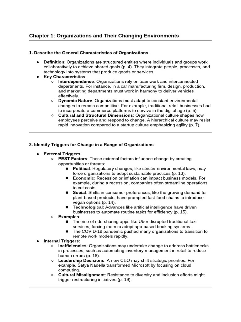 Understanding Organizational Change Dynamics | PDF | Leadership | Power ...
