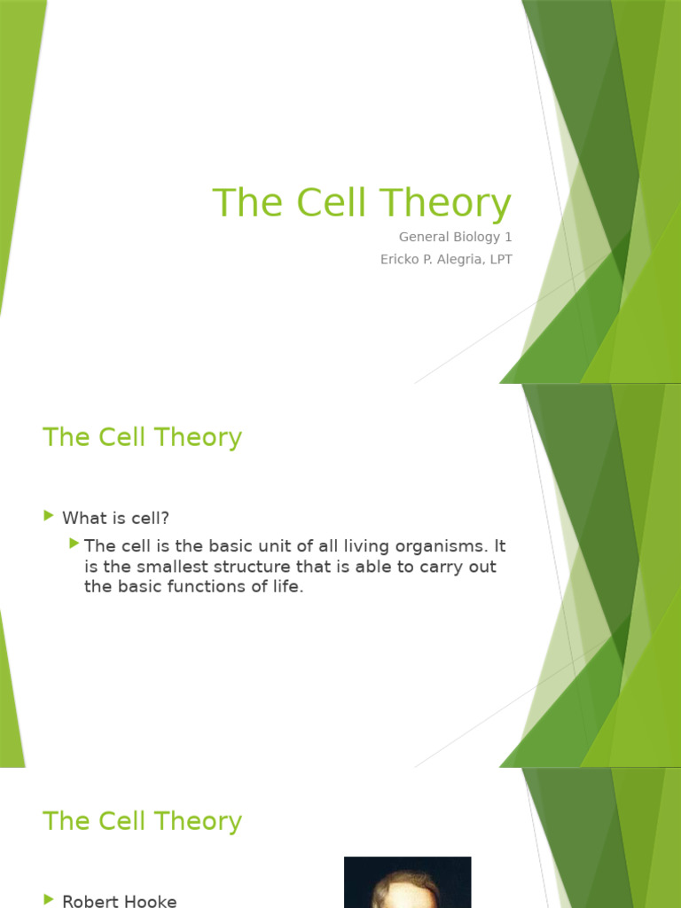 Overview of Cell Theory and Organelles | PDF | Endoplasmic Reticulum ...