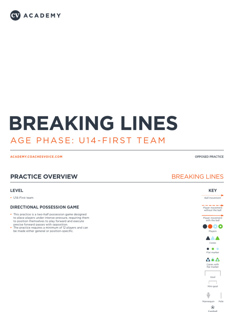 U14 Breaking Lines - Sample | PDF