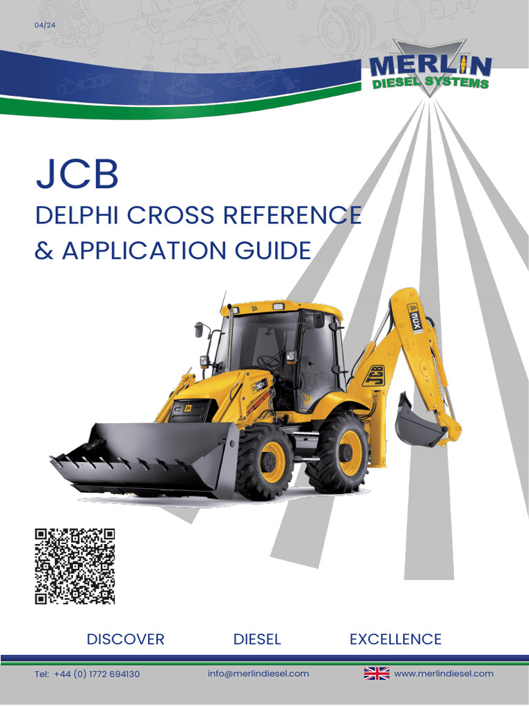 JCB Delphi Cross Reference Guide | PDF | Engines | Internal Combustion ...