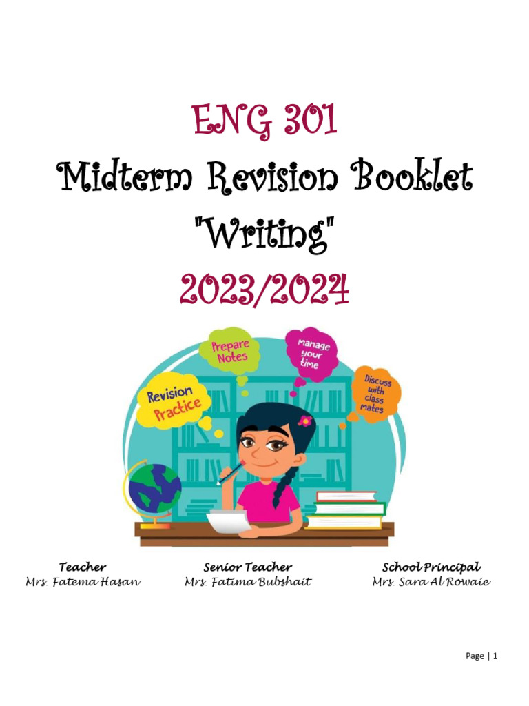 ENG 301 Writing Booklet | PDF | Pollution | Animal Testing