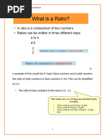 Grade 8 Ratio Worksheet With Answers | PDF | Ratio