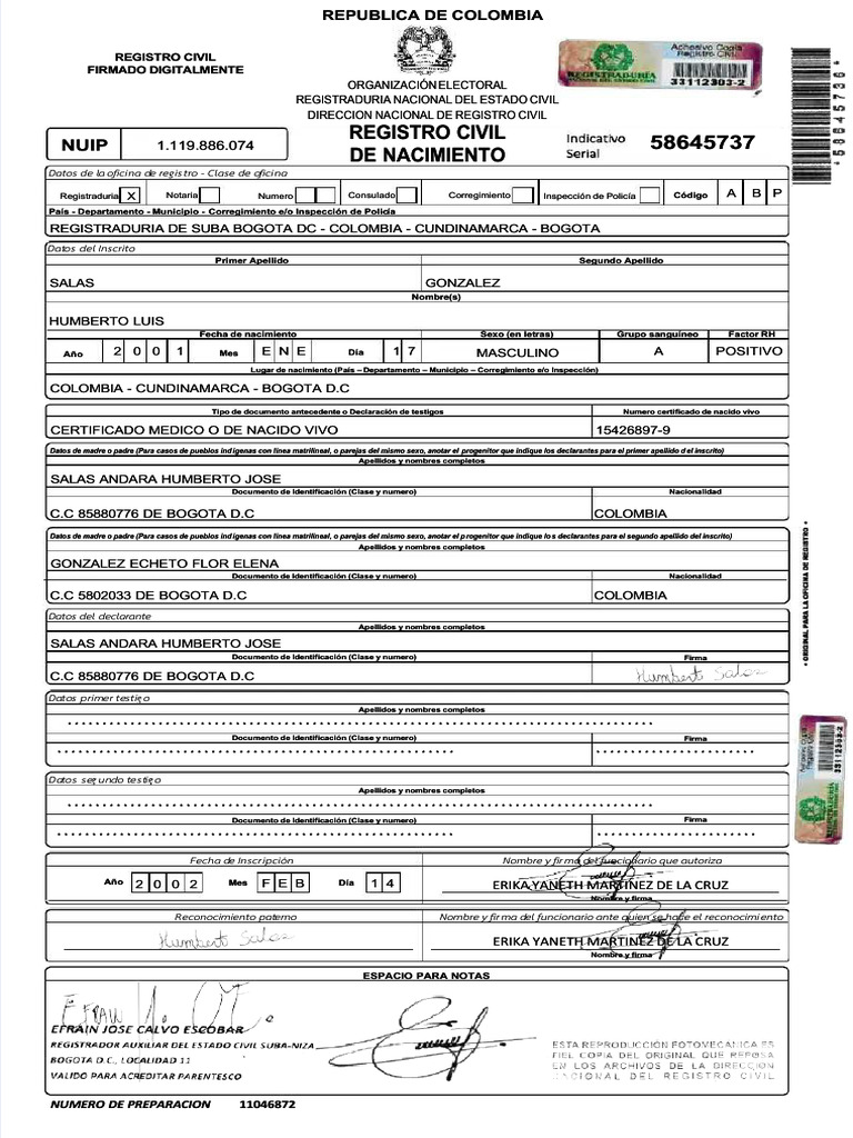 PDF Registro Civil Nuevo Compress | PDF | Instituciones sociales