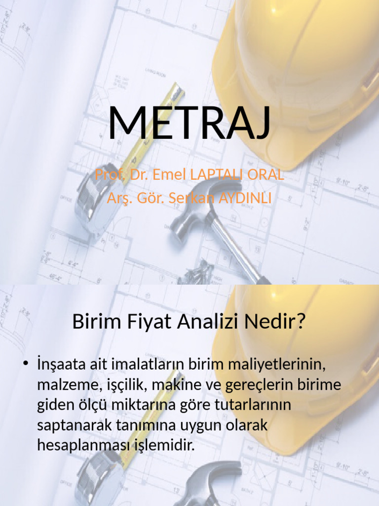 Metraj | PDF