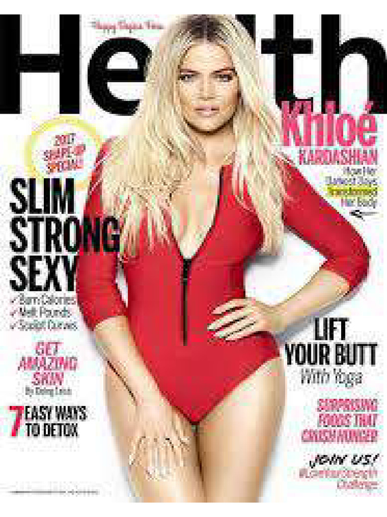 KIM KARDASHIAN - HEALTH MAGAZINE COVER. | PDF