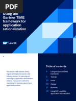 LeanIX Playbook Using The Gartner TIME Framework For Application ...