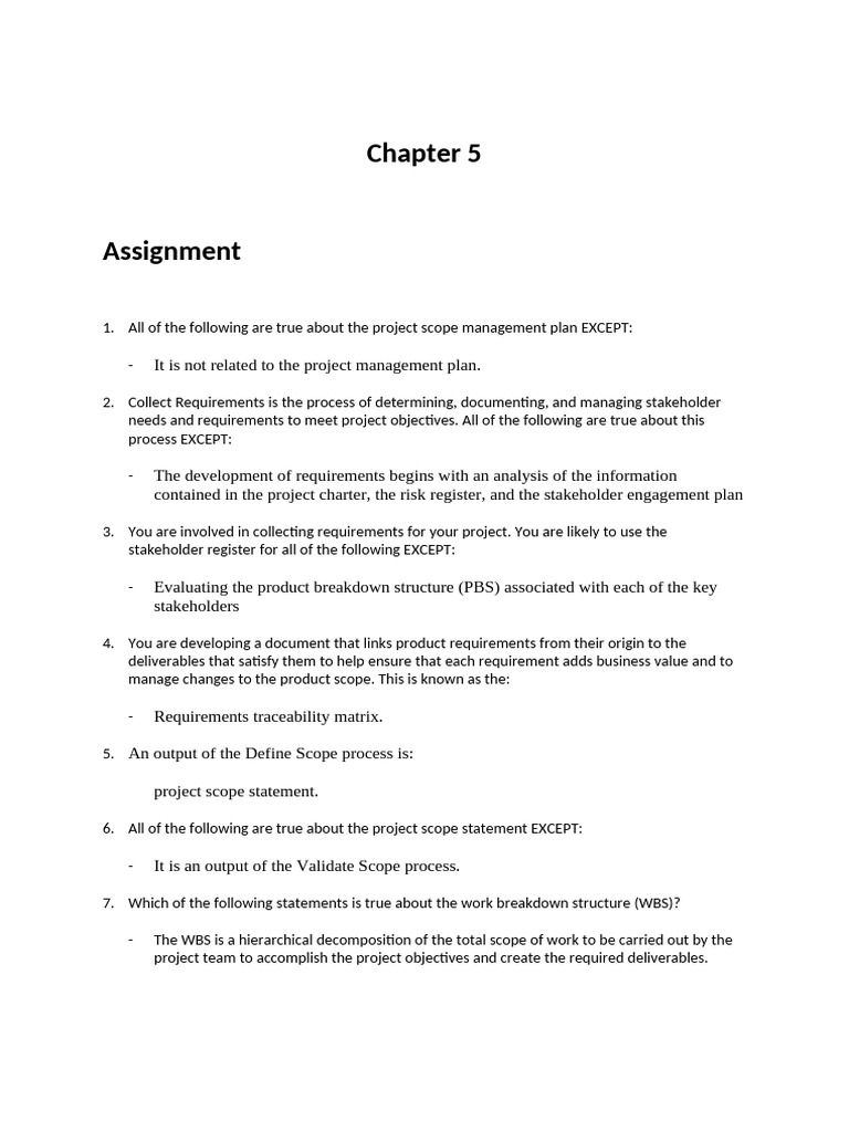 Chapter 5 ( answere ) | PDF | Computing | Software Engineering
