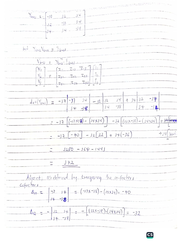 Clarification of The Calculation of Zbus | PDF
