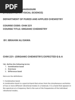IR Spectroscopy of Nitro Group Stretching | PDF | Infrared Spectroscopy ...
