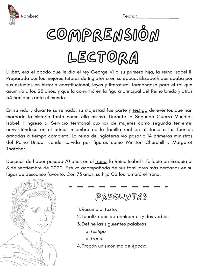 Colorful Reading Comprehension Worksheet-2 | PDF
