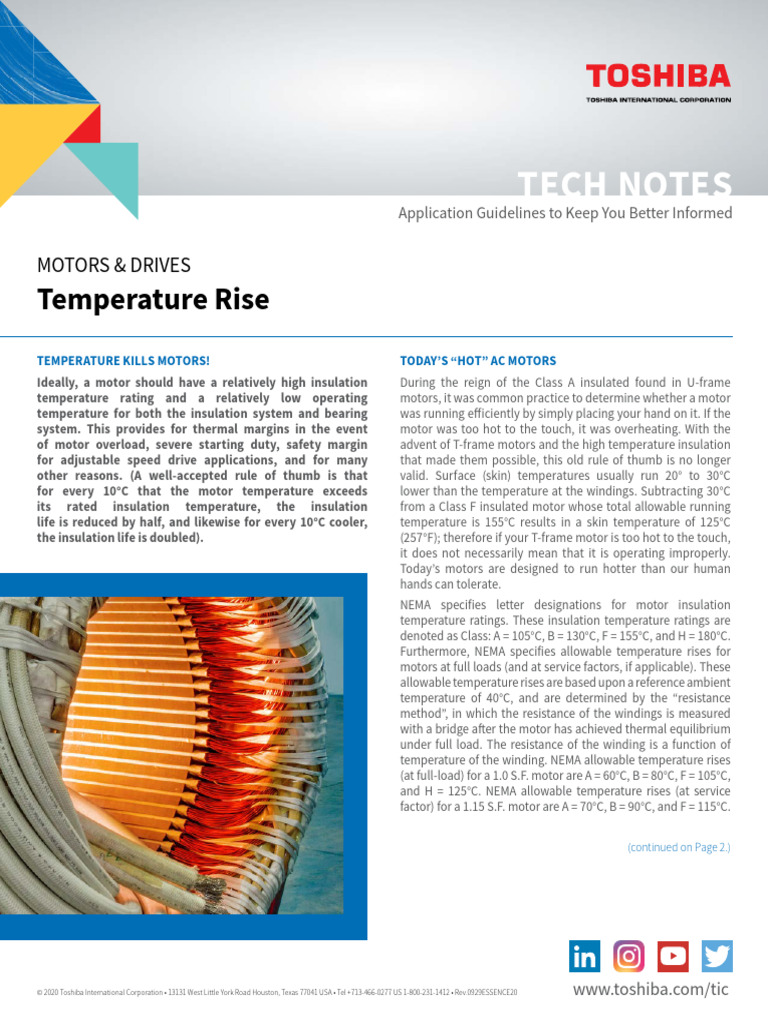 Temperature Rise 1605749858 | PDF | Temperature | Thermal Insulation