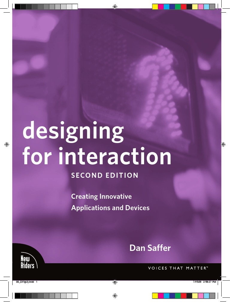 Designing For Interaction Textbook 2010 Sample Chapter One | PDF | Art