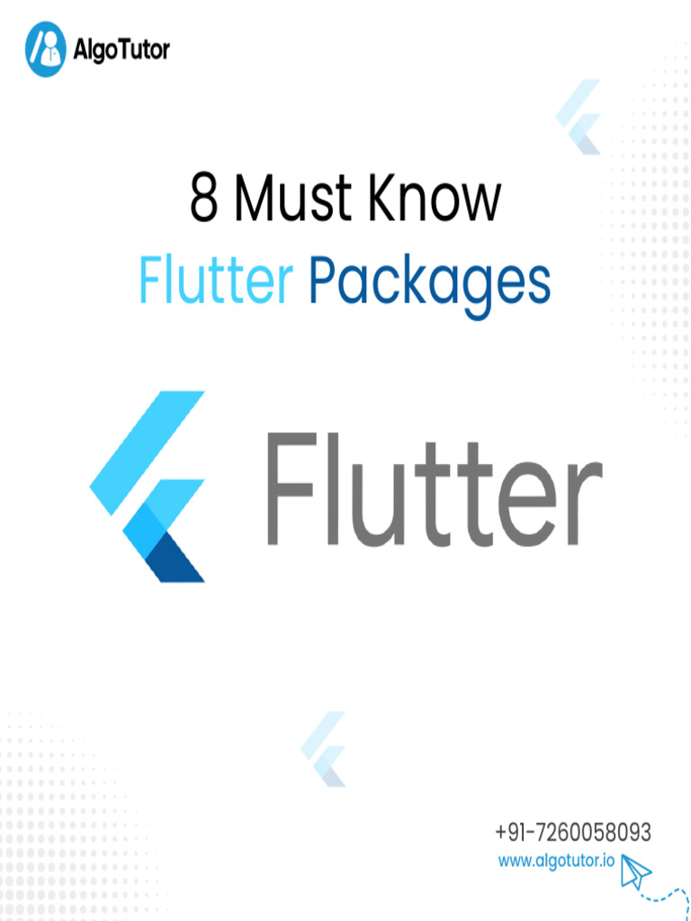 Essential Flutter Packages Overview | PDF