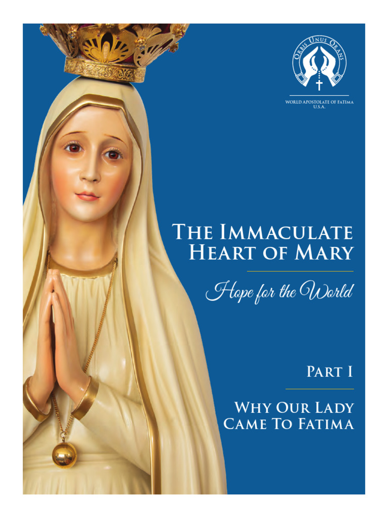 The Immaculate Heart of Mary - Hope For The World Reading Resource | PDF | Our Lady Of Fátima ...