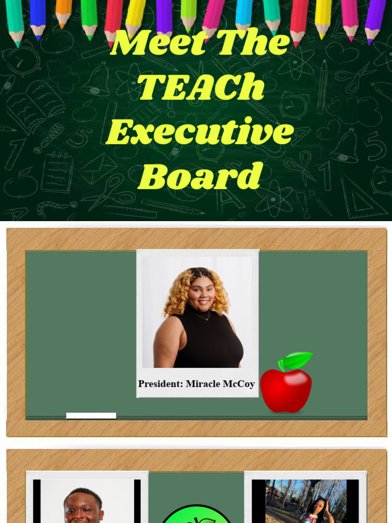 Meet the TEACh Exec Board | PDF