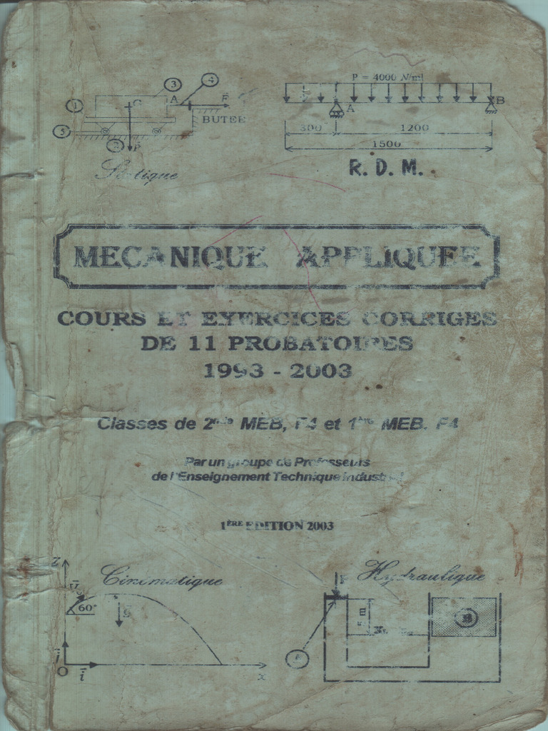 Cours Meca Seconde | PDF