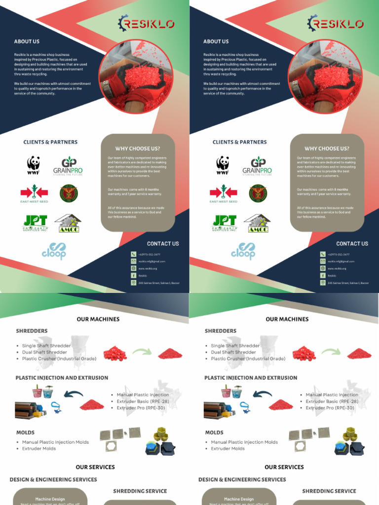 Main Brochure of Resiklo | PDF