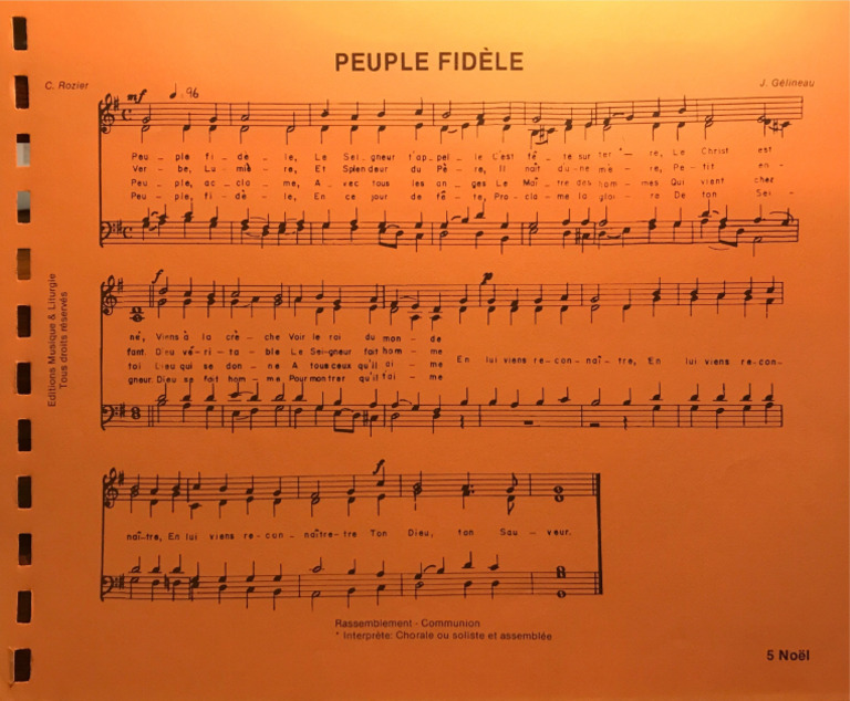 Peuple Fidele (ALPEC) | PDF