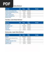 Ed Coan 10-Week Powerlifting Plan | PDF | Physical Fitness | Physical ...
