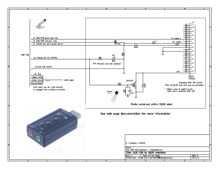 USB FOB Simplified Schematic | PDF