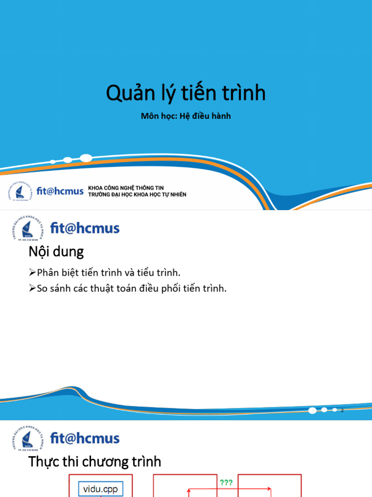 Bai03 Quan Ly Tien Trinh | PDF