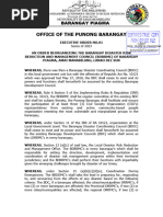Sample Brgy DRRM Plan 2025 | PDF | Emergency Management | Emergency