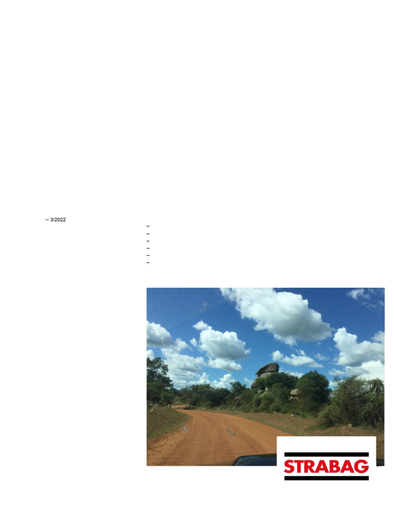 Strabag - Upgrading of Atiak - Laropi Road (66 KM) To Paved Standard ...