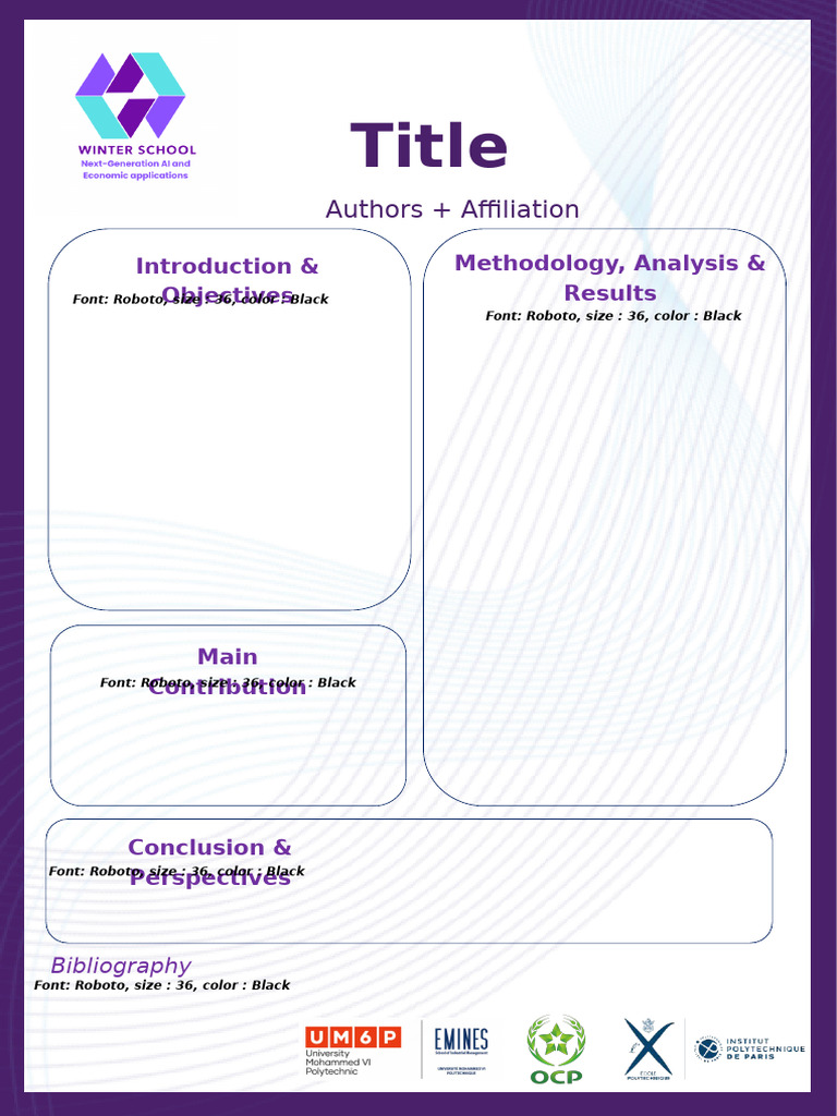 Template Poster 2 | PDF