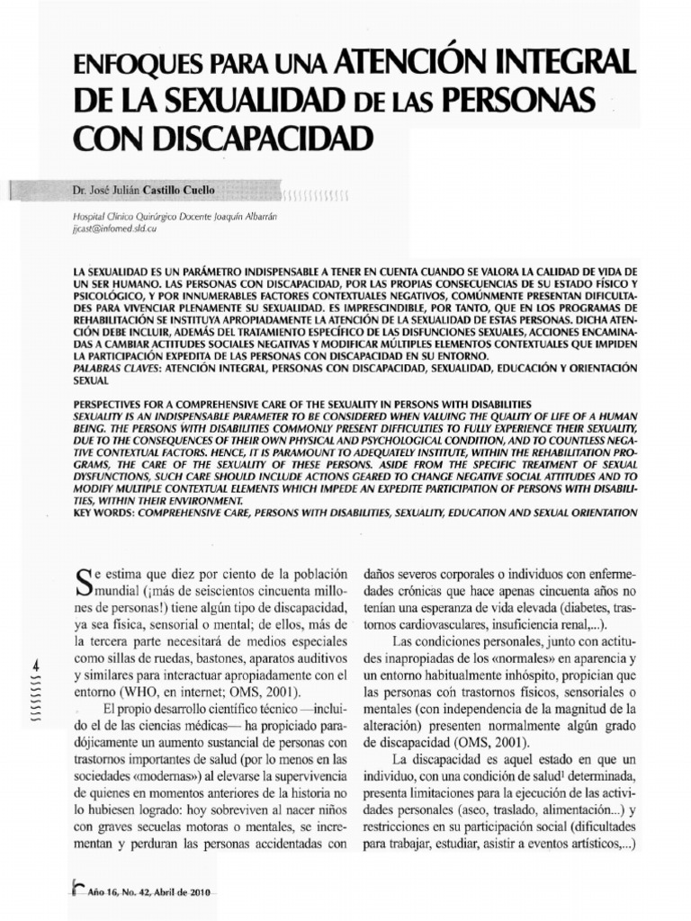396 1196 1 PB | PDF | Invalidez | La sexualidad humana