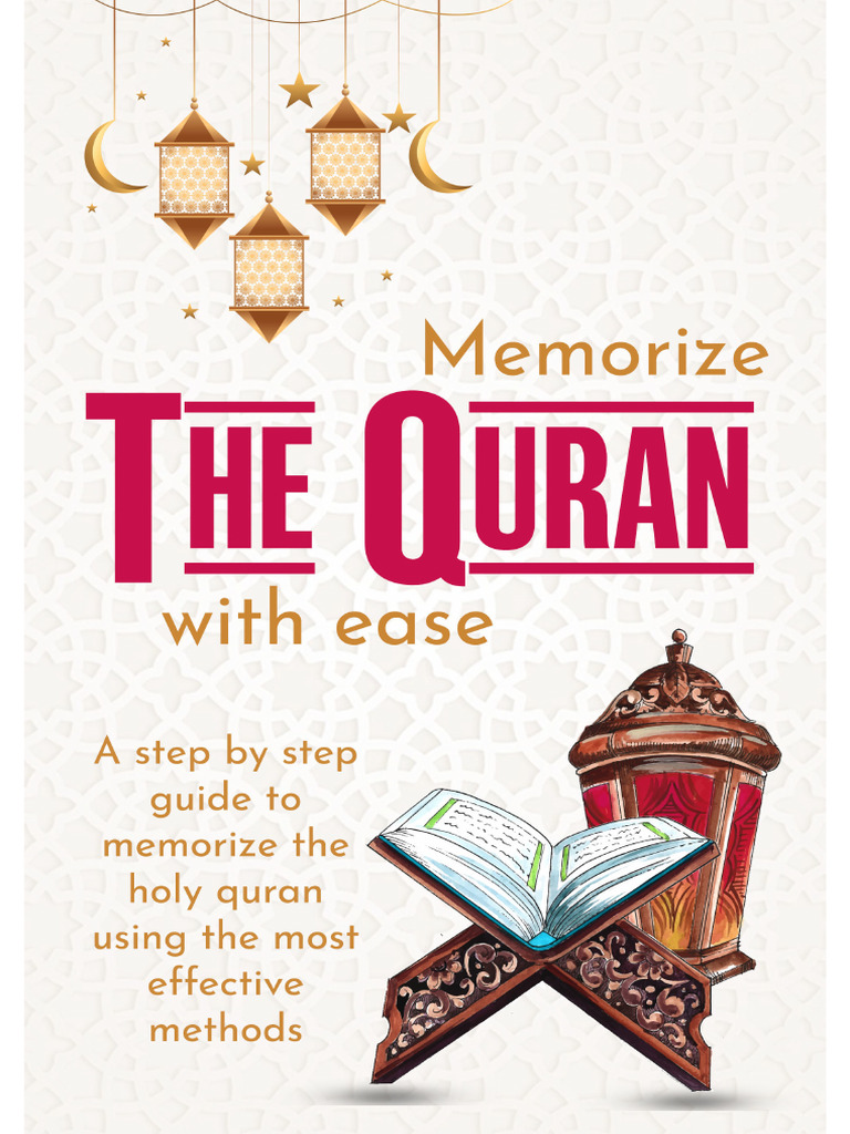 Quran Memorization Techniques Guide | PDF | Quran | Islam