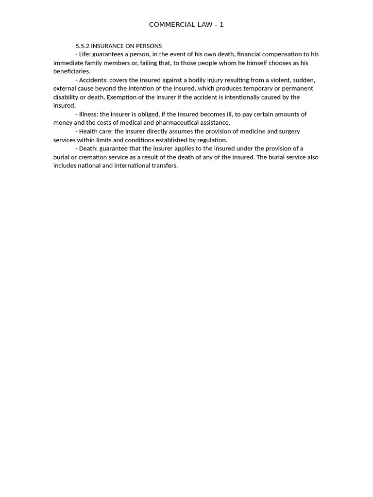Commercial Law - Part 1 | PDF