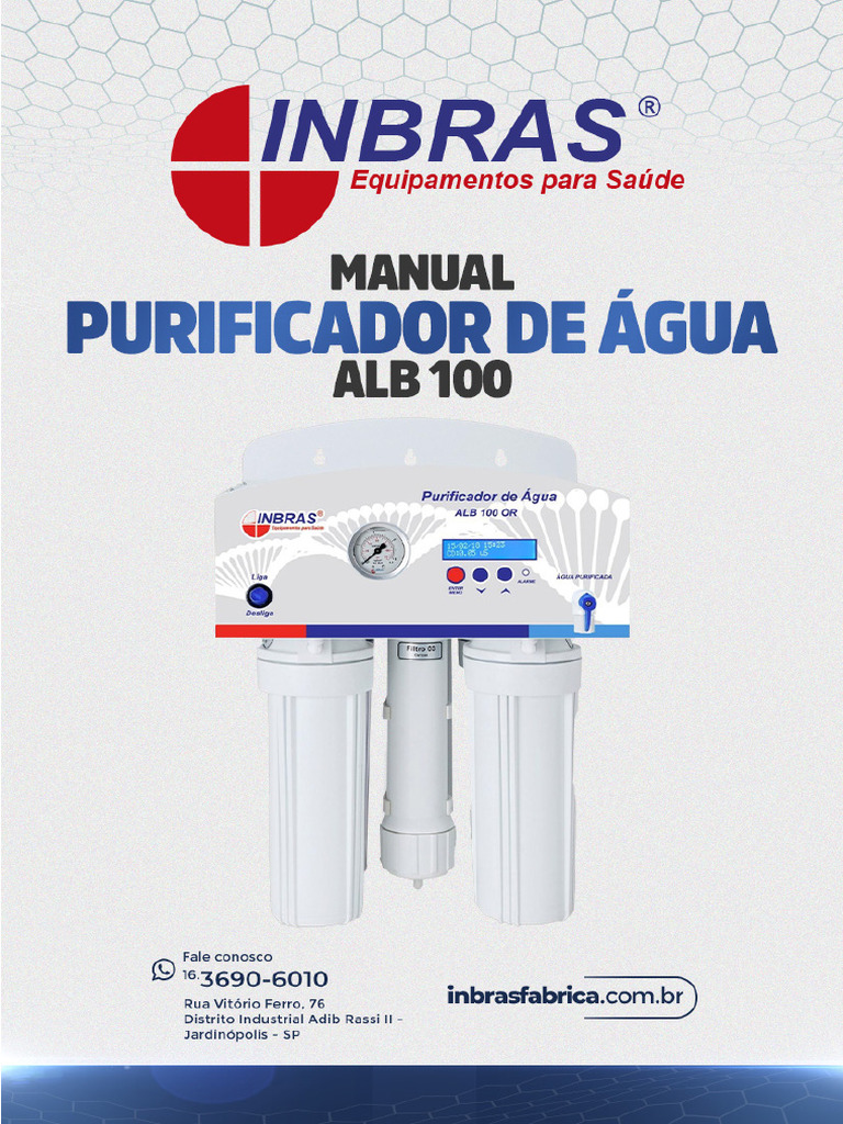 Inbras - Manual - Purificador ALB100 - 1711131715 | PDF
