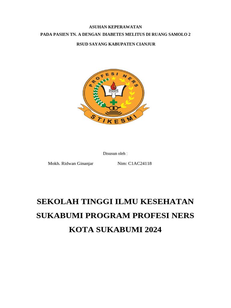 LK ASKEP KMB - Mokh - Ridwan Ginanjar - RPL2 | PDF