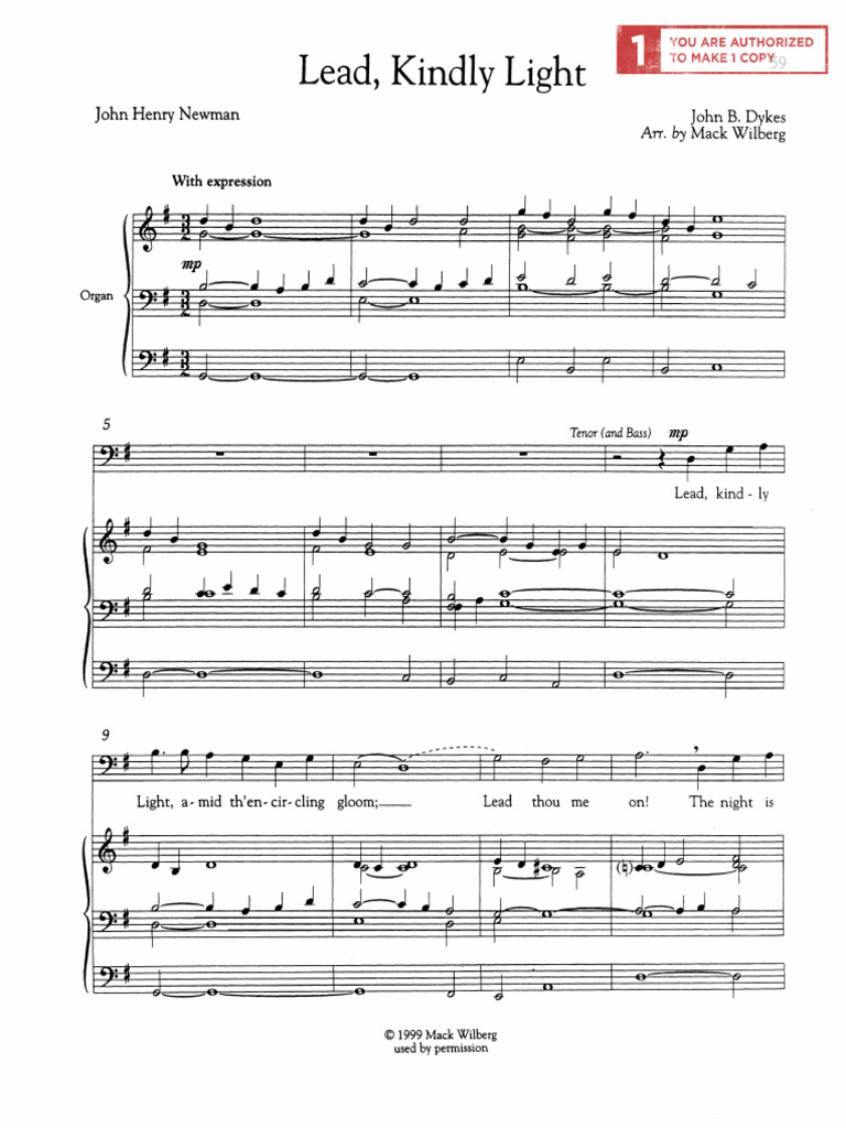 Lead-Kindly-Light_1 | PDF