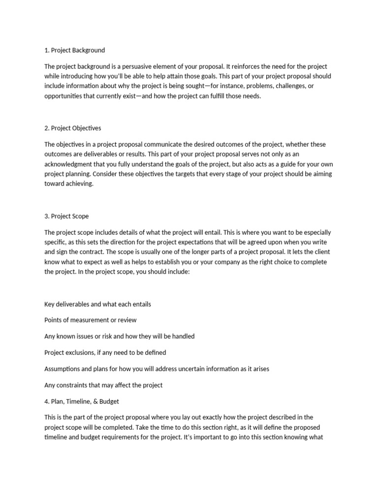 Project Back-WPS Office | PDF | Goal | Risk